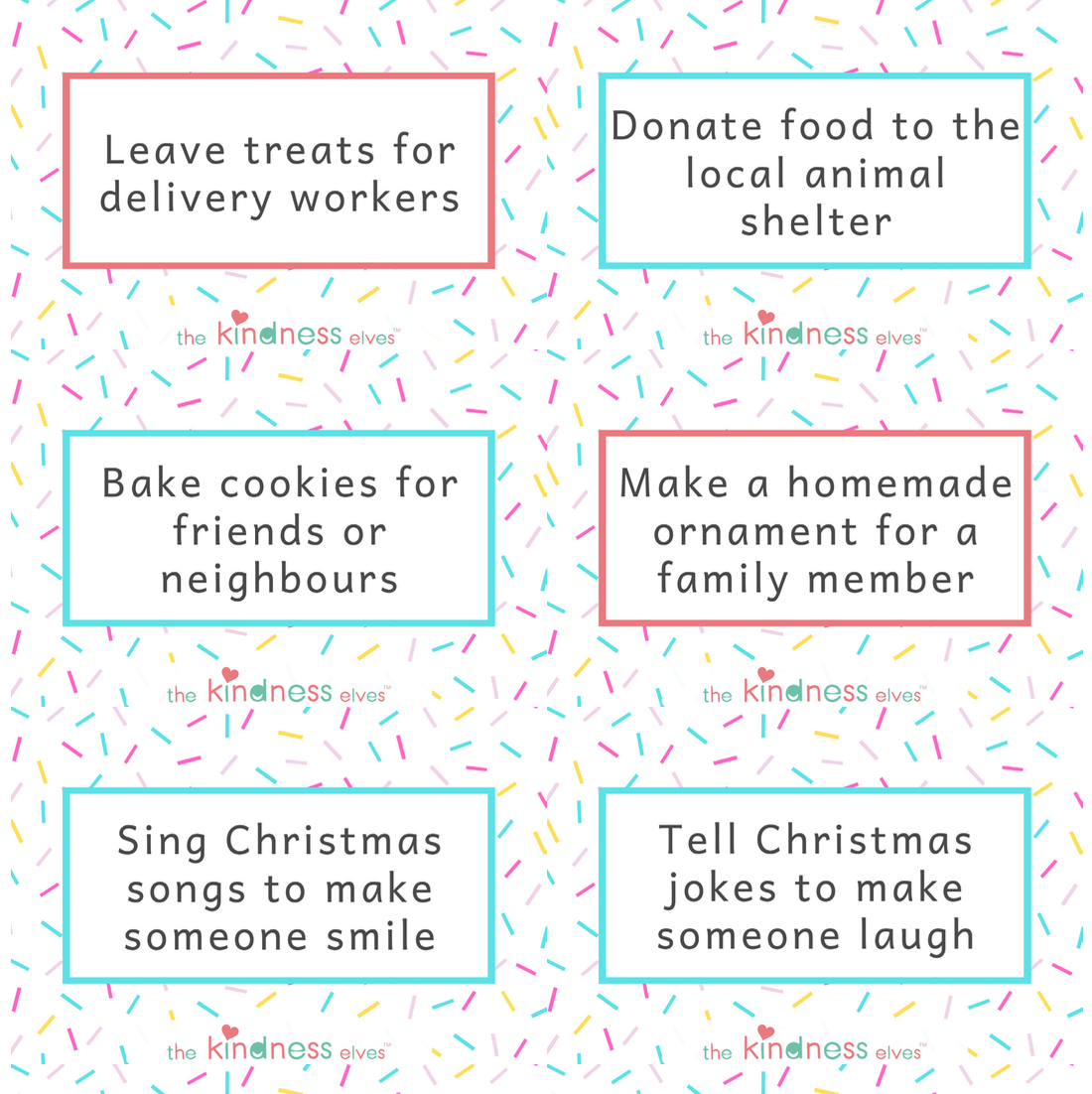 Kindness Advent Calendar ePack – The Imagination Tree Store